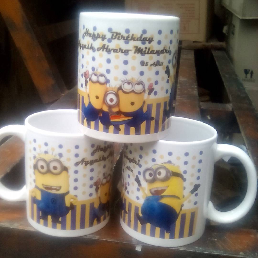 SOUVENIR MUG ULANG TAHUN | MUG ULANG TAHUN, MUG ULTAH ANAK, MUG ULANG ...